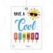 PDF Have a Cool Summer Ice Pop Tag, End of Year Gift Tag for Students ...