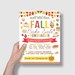 Editable Fall Bake Sale Flyer, Printable Halloween Invite, Community ...