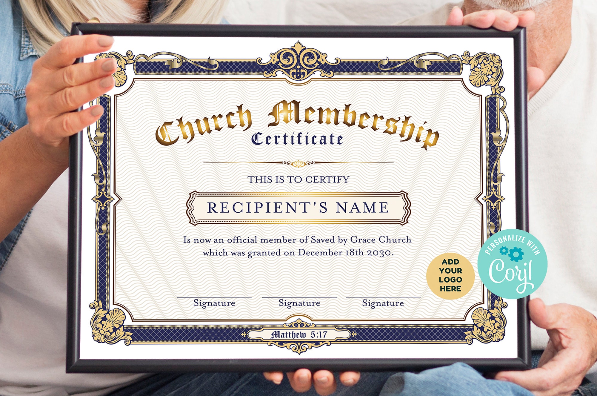 Church Certificates Templates
