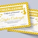 EDITABLE Cheerleader Certificate, Yellow Cheer Certificates Sports ...