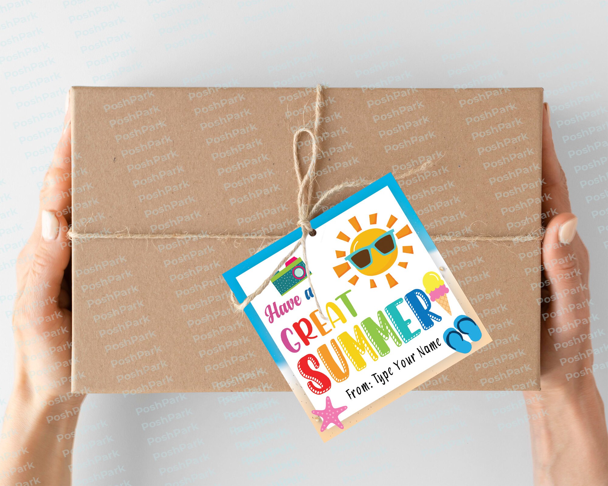 EDITABLE Sun Gift Tags, Have a Great Summer Gift Tag, End of School ...