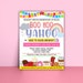 EDITABLE Boo Hoo Yahoo Back to School Breakfast Flyer, PTA PTO ...