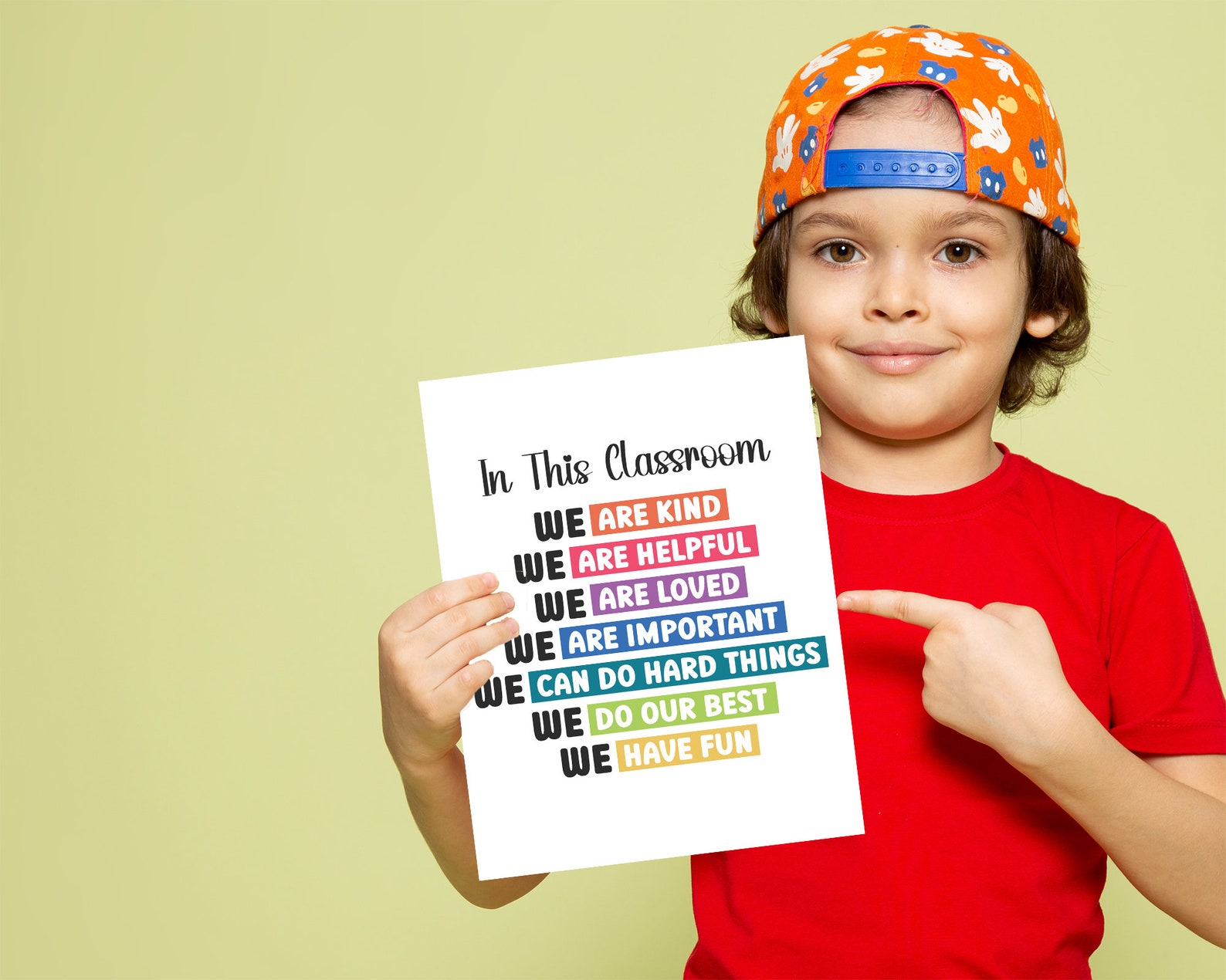 In This Classroom We Are, Classroom Quotes, Classroom Wall Art Digital ...