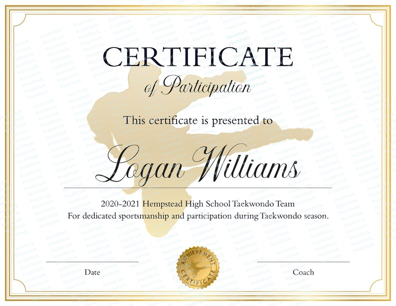 Editable Multi-sport Certificate Bundle End of Season Sport - Etsy