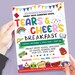 Editable Tears and Cheers Breakfast Flyer Invitation, Back to School ...