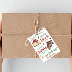 Any Way You Slice It, We Are Grateful for You, Editable Christmas ...