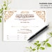 Printable Nikah Certificate, Islamic Marriage Certificate Template, PDF Nikah Template Landscape ...