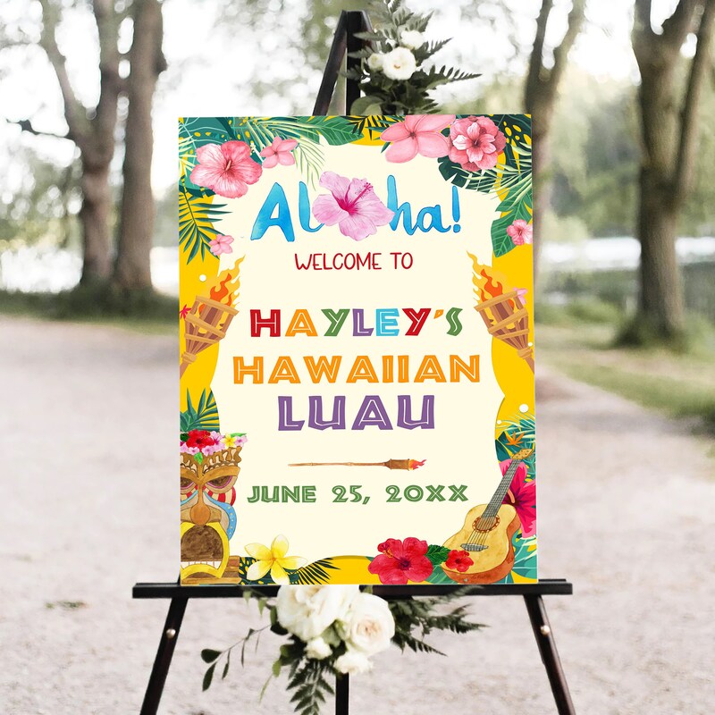 Hawaiian Theme Party - Etsy