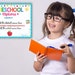 Printable PDF Preschool Certificate Template Blue Border, Preschool ...