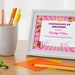 Editable Certificate of Bravery, Pink Printable Kids Certificate ...