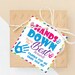 Printable PDF Hands Down You're the Best Around Gift Tag - Etsy