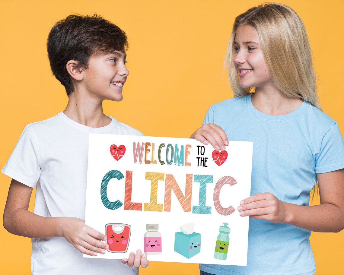 Printable Welcome to the Clinic PDF School Clinic Decor - Etsy