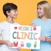 Printable Welcome to the Clinic, PDF School Clinic Decor, School Clinic ...