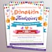 Editable Donation Fundraiser Flyer Template, PTA PTO Fundraiser Flyer ...