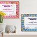 Two Editable Certificate of Bravery Award BUNDLE, Blue and Pink ...