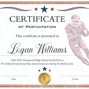 Editable Multi-sport Certificate Bundle, End of Season Sport ...