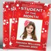 Editable Student of the Month Certificate Template, Classroom Awards ...