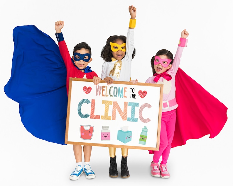 Printable Welcome to the Clinic, PDF School Clinic Decor, School Clinic ...