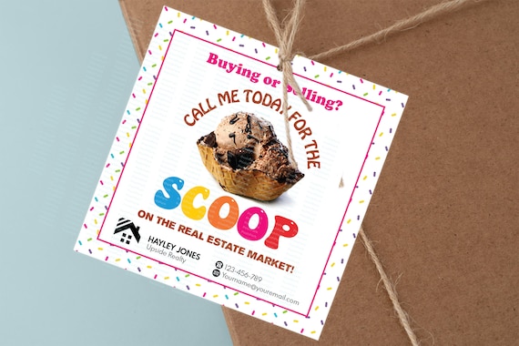 EDITABLE Real Estate Pop Bys Summer Real Estate Pop by - Etsy UK