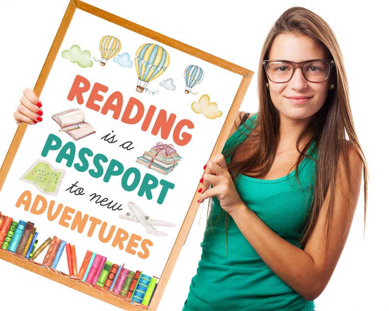 Printable Reading Sign Downloadable Classroom Reading Nook - Etsy