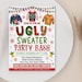 Ugly Sweater Party Flyer Template Editable Ugly (Instant Download) - Etsy