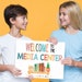 Printable Welcome to the Media Center Sign PDF School Media - Etsy