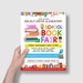EDITABLE Book Fair Flyer Template, Colorful School Fundraiser Flyer ...