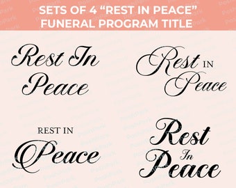 Funeral Header - Etsy