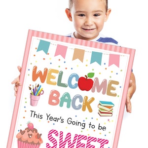 EDITABLE Back to School Welcome Sign Printable Download, Boho Welcome ...