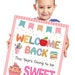 EDITABLE Back to School Welcome Sign Printable Download, Boho Welcome ...
