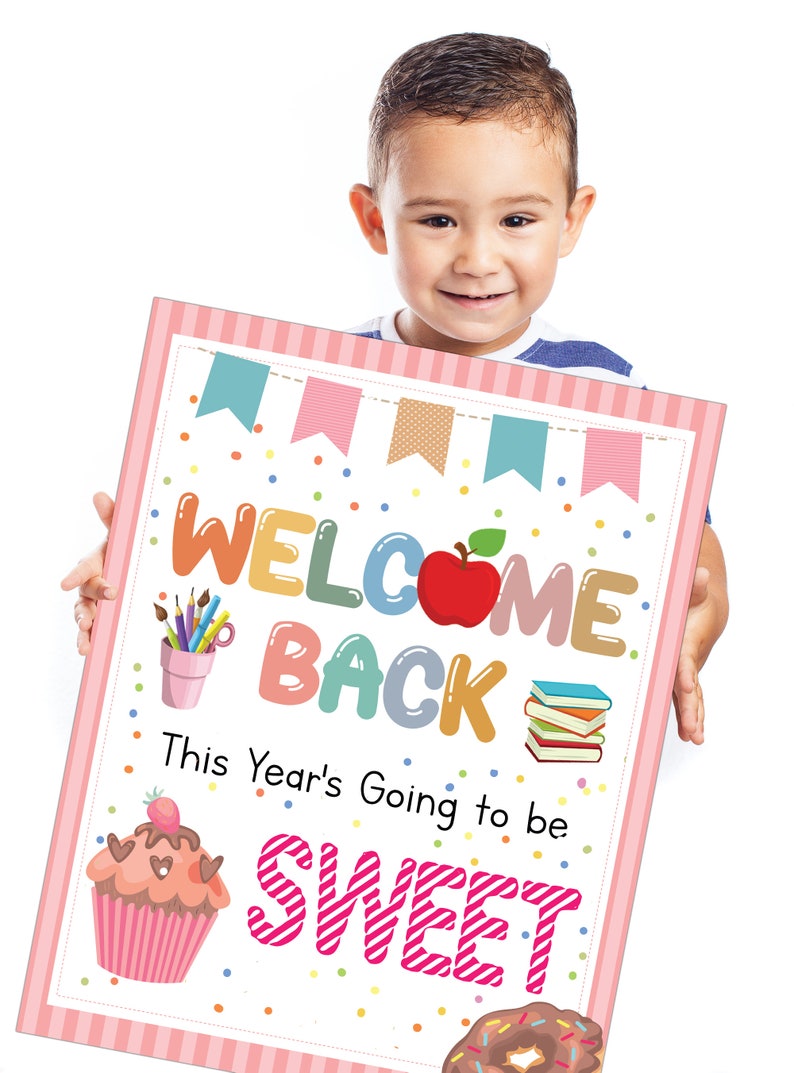 EDITABLE Back to School Welcome Sign Printable Download, Boho Welcome ...