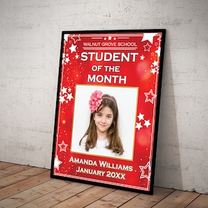 Editable Student of the Month Certificate Template, Classroom Awards ...