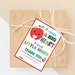 Printable PDF Teacher Appreciation Gift Tags , It Takes A Big Heart to ...