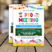 Editable PTO PTA Meeting Flyer Template, Back to School Breakfast ...