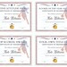 EDITABLE End of Season Basketball Award Certificates for Girls, Red ...