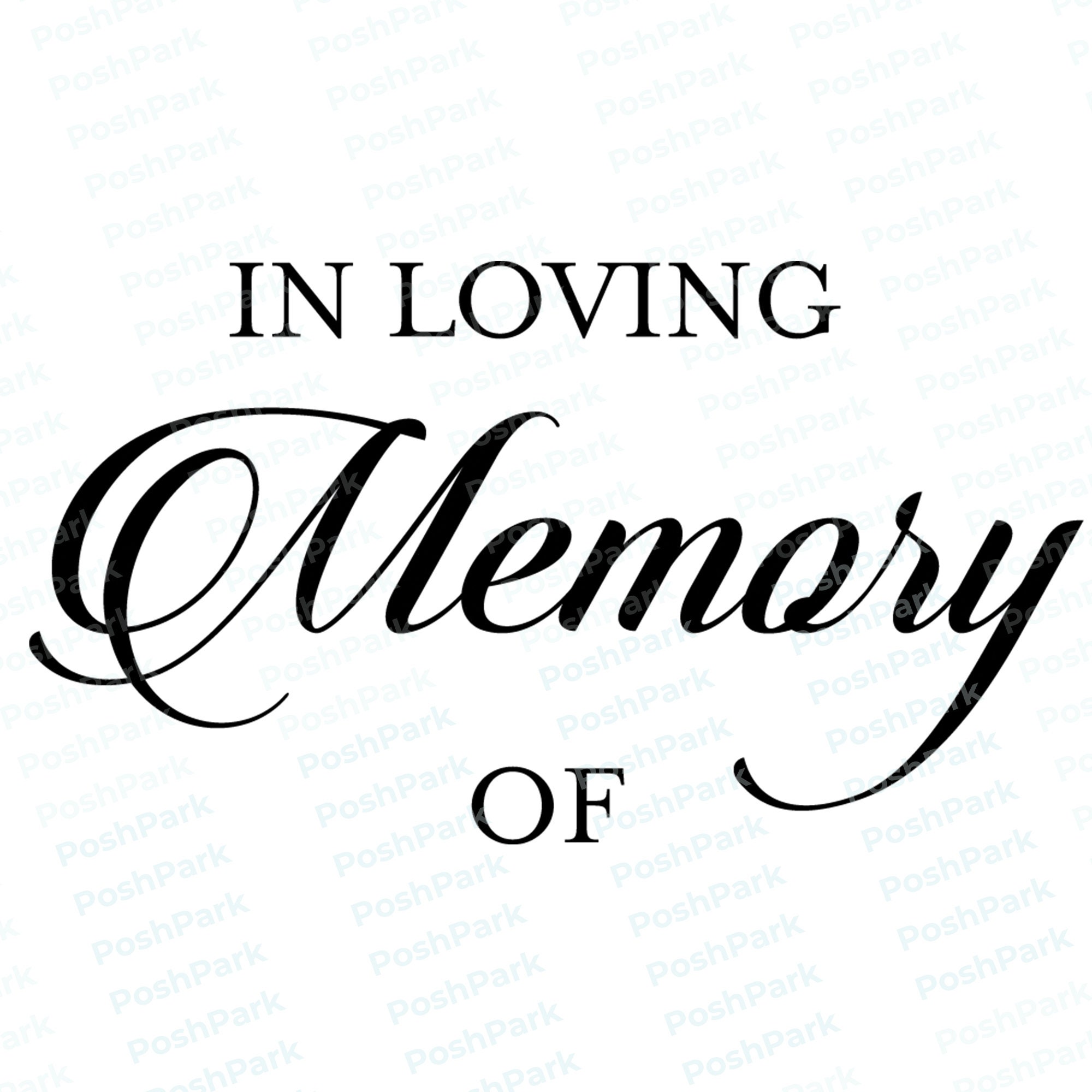 Programs Sets of 4 Funeral Program Titles Pre-made Transparent Word Art ...