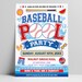 Baseball Pool Party Party, End of Season Pool Party Invite, Baseball ...