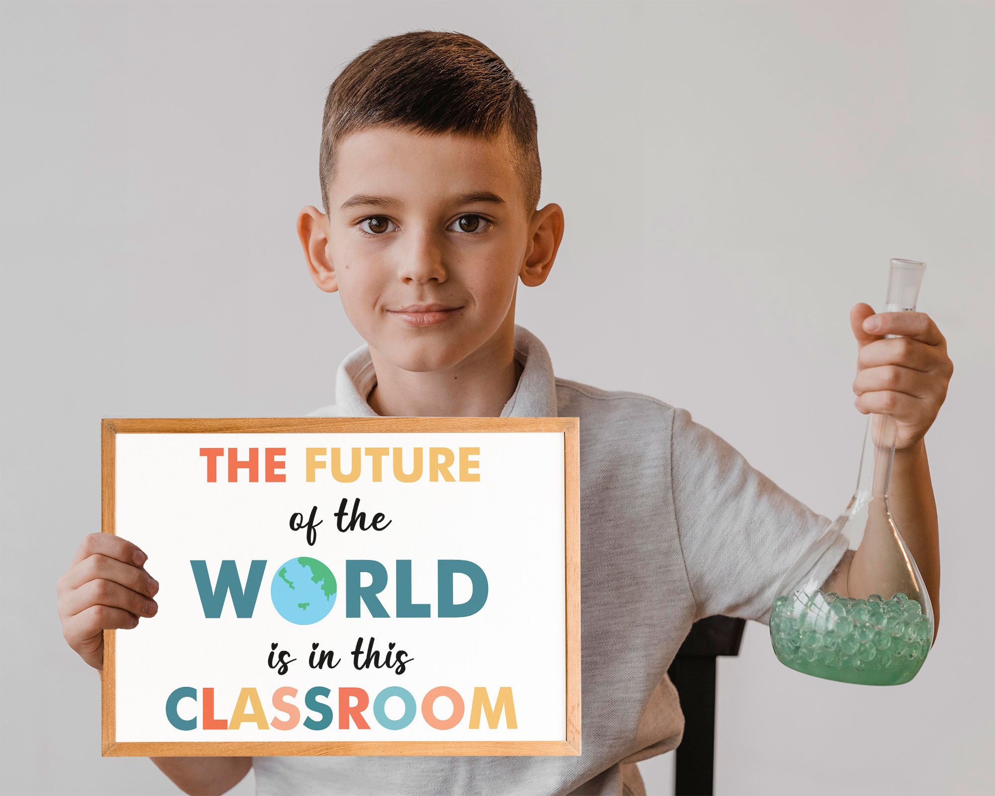 Classroom Quotes Printable the Future of the World is in This - Etsy