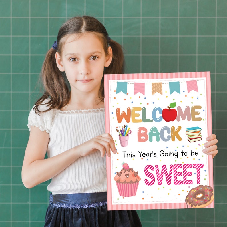 EDITABLE Back to School Welcome Sign Printable Download, Boho Welcome ...