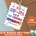 Printable Hope You Have a Poppin Summer Tag, PDF Have a Great Summer ...