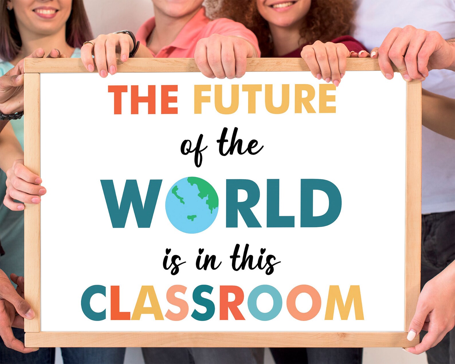 Classroom Quotes Printable the Future of the World is in This - Etsy