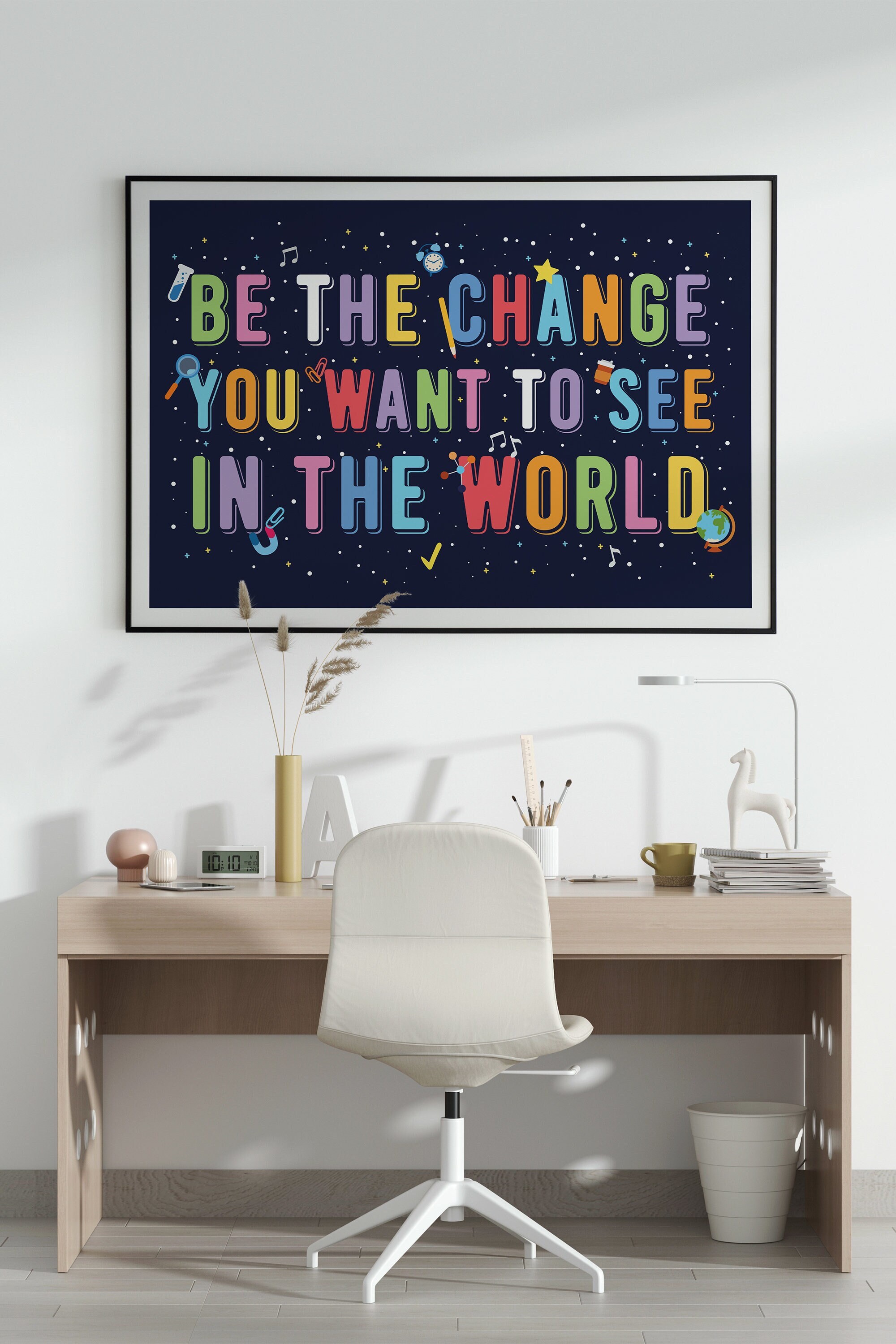 Colorful Motivational Classroom Posters Printable Back to - Etsy