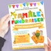 Editable Tamale Fundraiser Flyer, Nacho Average Mexican Food Taco ...
