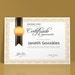 Certificado De Apreciación EDITABLE Elegant Design School Office Award ...