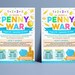 Editable Penny War Fundraiser Flyer, Church Nonprofit PTO PTA Event ...