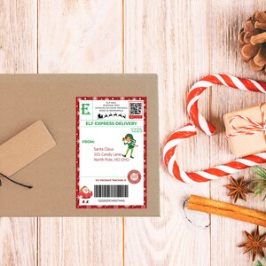 Printable Elf Gift Tags, Christmas Present Tags for Children - Etsy