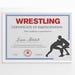 Editable Wrestler Award Certificates Template | Sports Award Ceremony ...