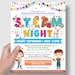 Editable STEAM Night Flyer, PTO PTA School Flyer, Science Tech ...