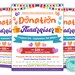 Editable Donation Fundraiser Flyer Template, PTA PTO Fundraiser Flyer ...