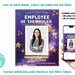 EDITABLE Star Employee of the Month Template BUNDLE Printable Employees ...